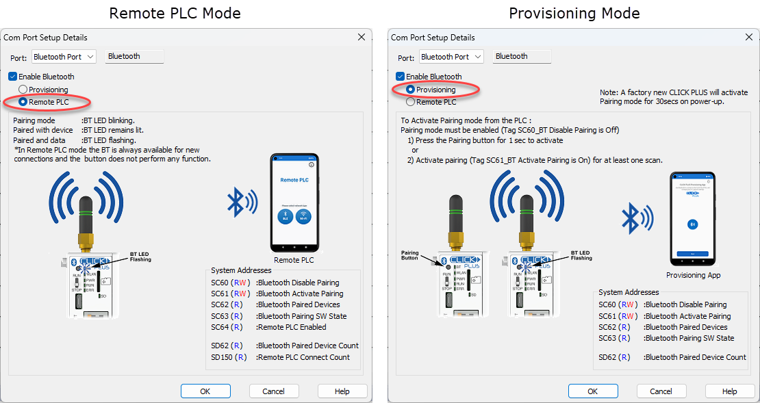 Bluetooth Port Setup